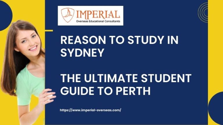 Reason to study in Sydney | The Ultimate Student Guide to Perth