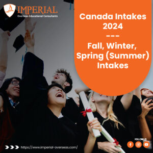 Canada Intakes 2024 | Fall, Winter, Spring (Summer) Intakes