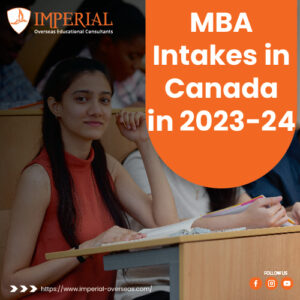 MBA Intakes in Canada in 2023-24 | Study in Canada